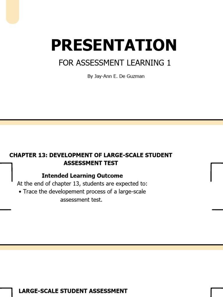 Large-Scale Student Assessment Development | PDF | Validity (Statistics ...
