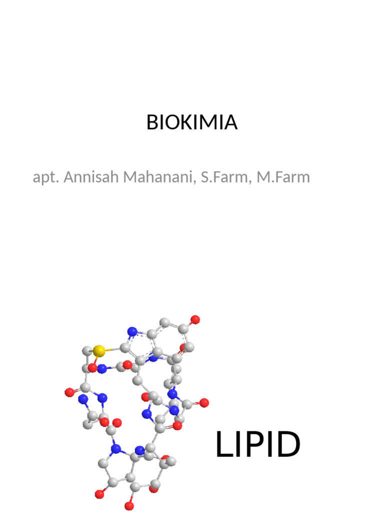 P3 BIOKIMIA | PDF