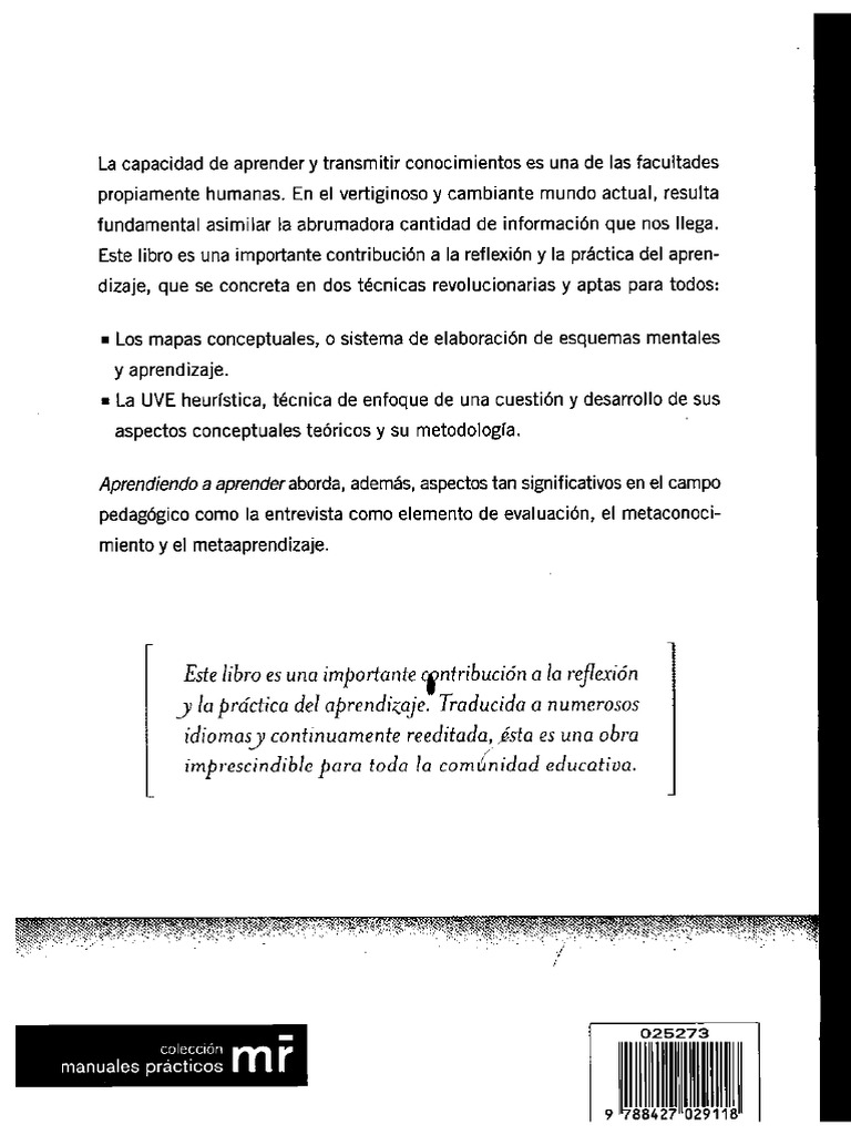 Split PDF Down The Middle - Libro Aprendiendo A Aprender Joseph D Novak ...