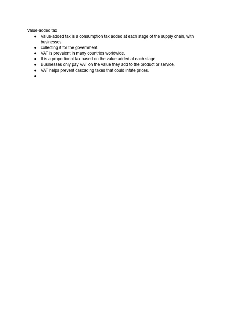 Bus Tax Notes 10 | PDF