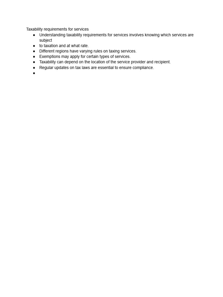 Bus Tax Notes 7 | PDF