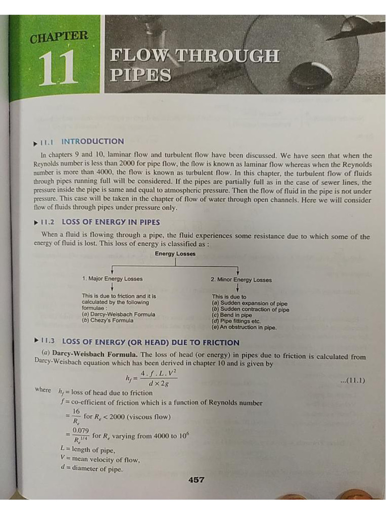 Pipe Flow | PDF