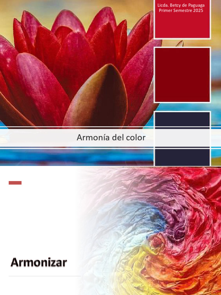 Clase 9. Armonia Del Color | PDF | Color | Armonía