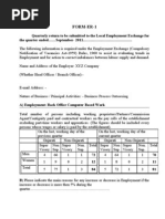 ESI Form 5 - Half Yearly Return | PDF | Employment | Government
