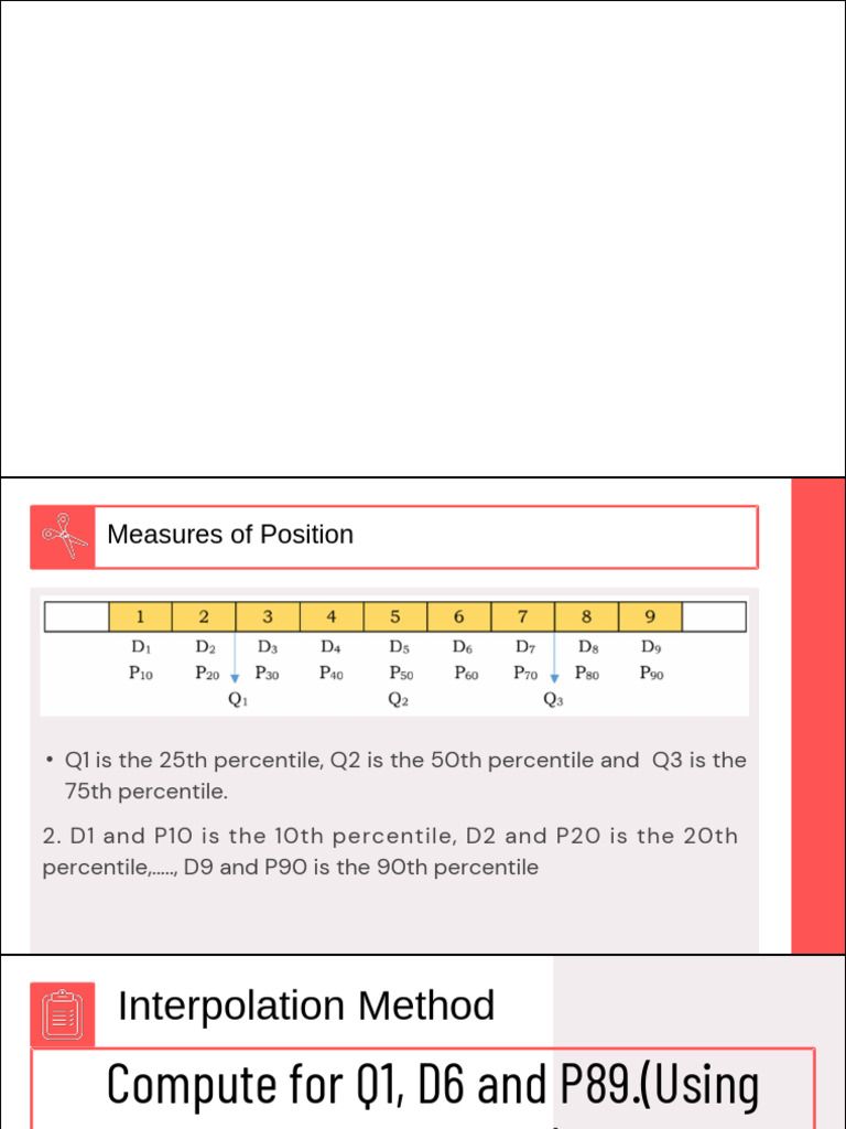 Interpreting Measures of Position | PDF | Percentile | Quartile