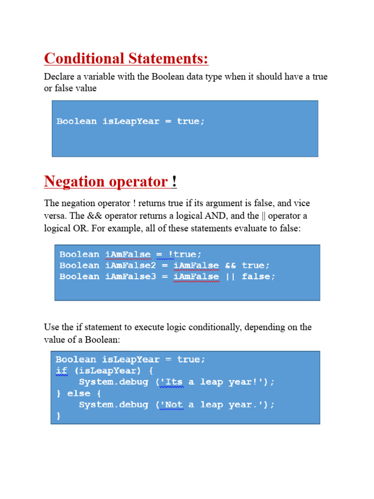 Conditional Statements 2 | PDF
