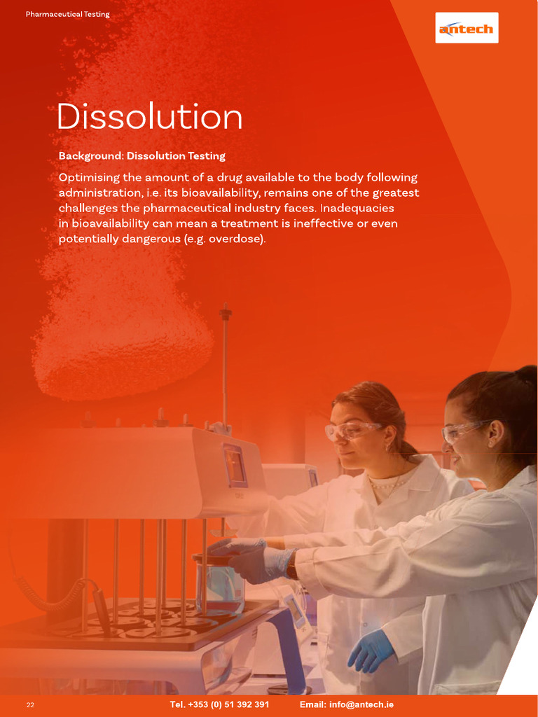 Brochure Dissolution 2020 Antech | PDF