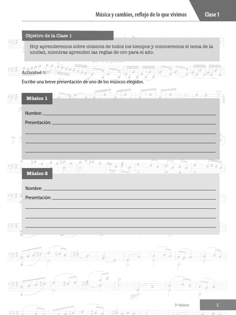 2025 5 basico Lenguaje y Comunicacion Modulo 1 Cuaderno de trabajo del ...