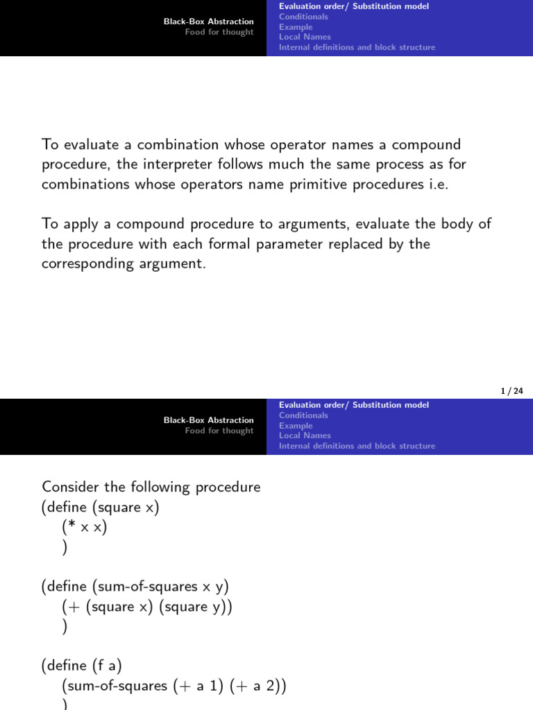 Paradigms of Programming | PDF | Parameter (Computer Programming) | Thought