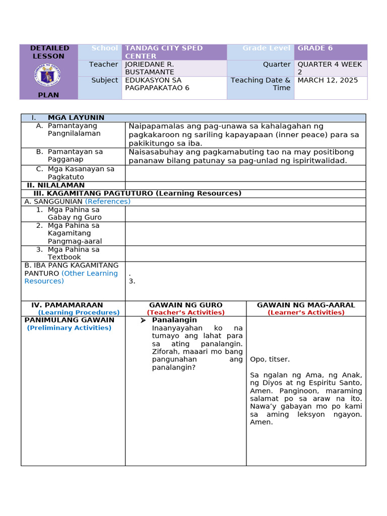 DETAILED-LESSON-PLAN-AP (1) | PDF
