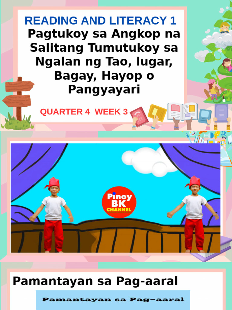 Cot Reading and Literacy1 q4 w3 | PDF