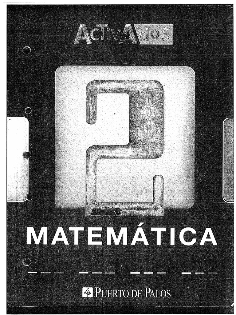 Activados Matematica 2 Ed. Pto. Palos | PDF