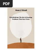 Stop Overthinking Ebook ENG | PDF | Anxiety | Psychological Trauma