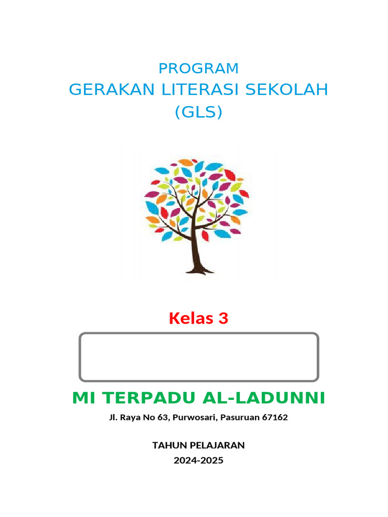 Cover Literasi - Kelas | PDF