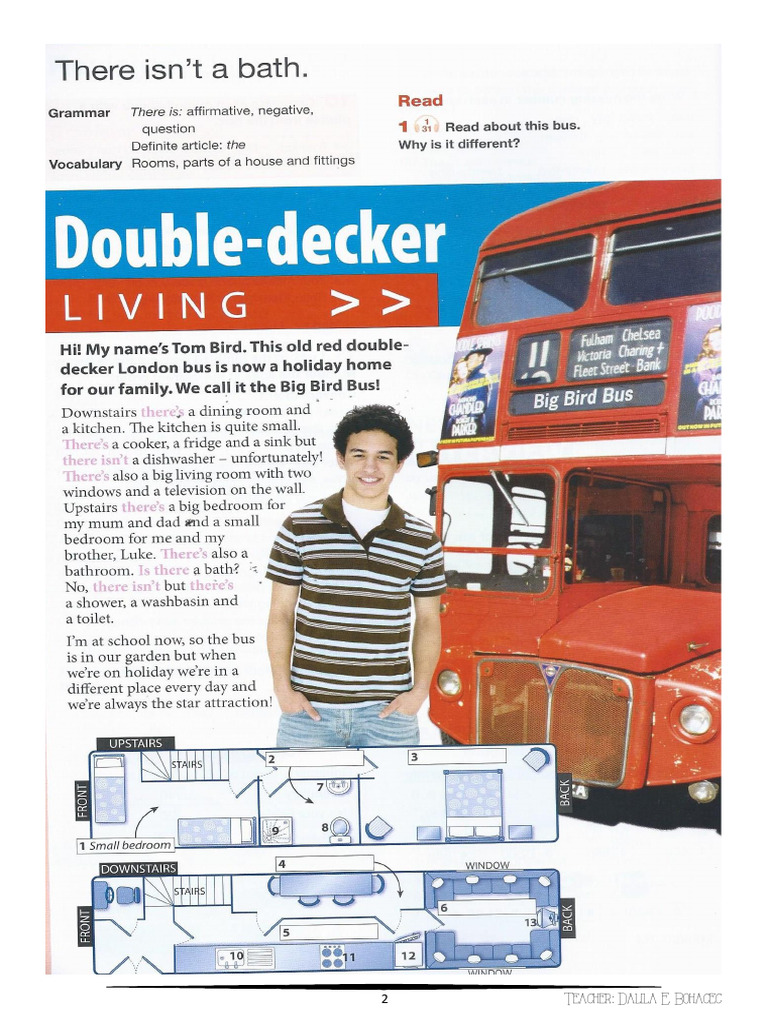 Inglés 1º 3 Prof. Alemán Veronica | PDF