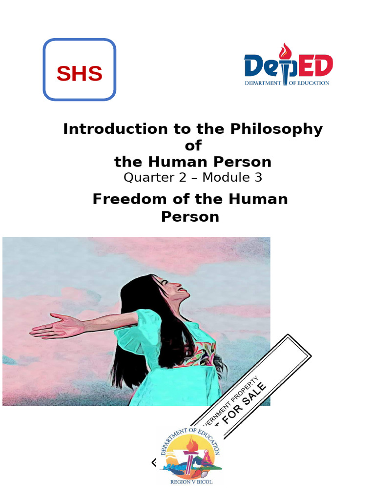 Module 3. Freedom of The Human Person 1 | PDF | Multiple Choice