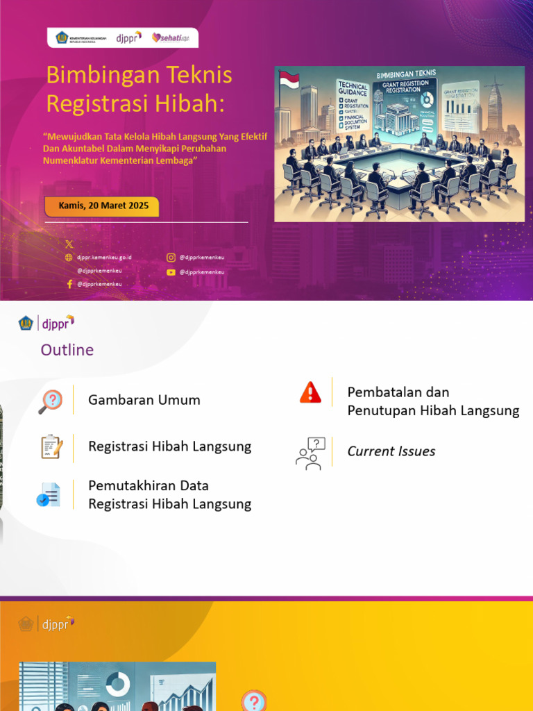 Registrasi Hibah | PDF