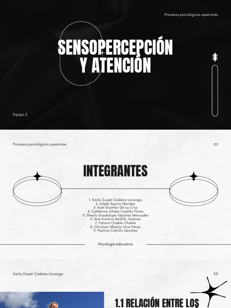 Sensopercepción y Atención - 20240717 - 165519 - 0000 | PDF | Percepción | Atención