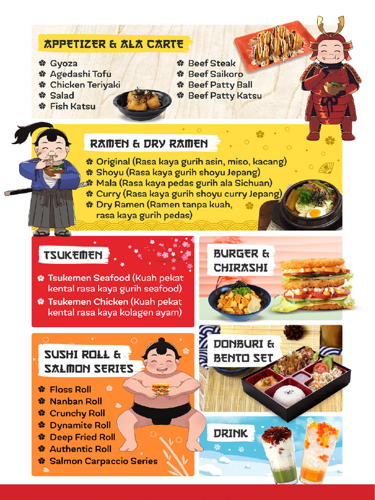 Menu R1 JA SUM | PDF