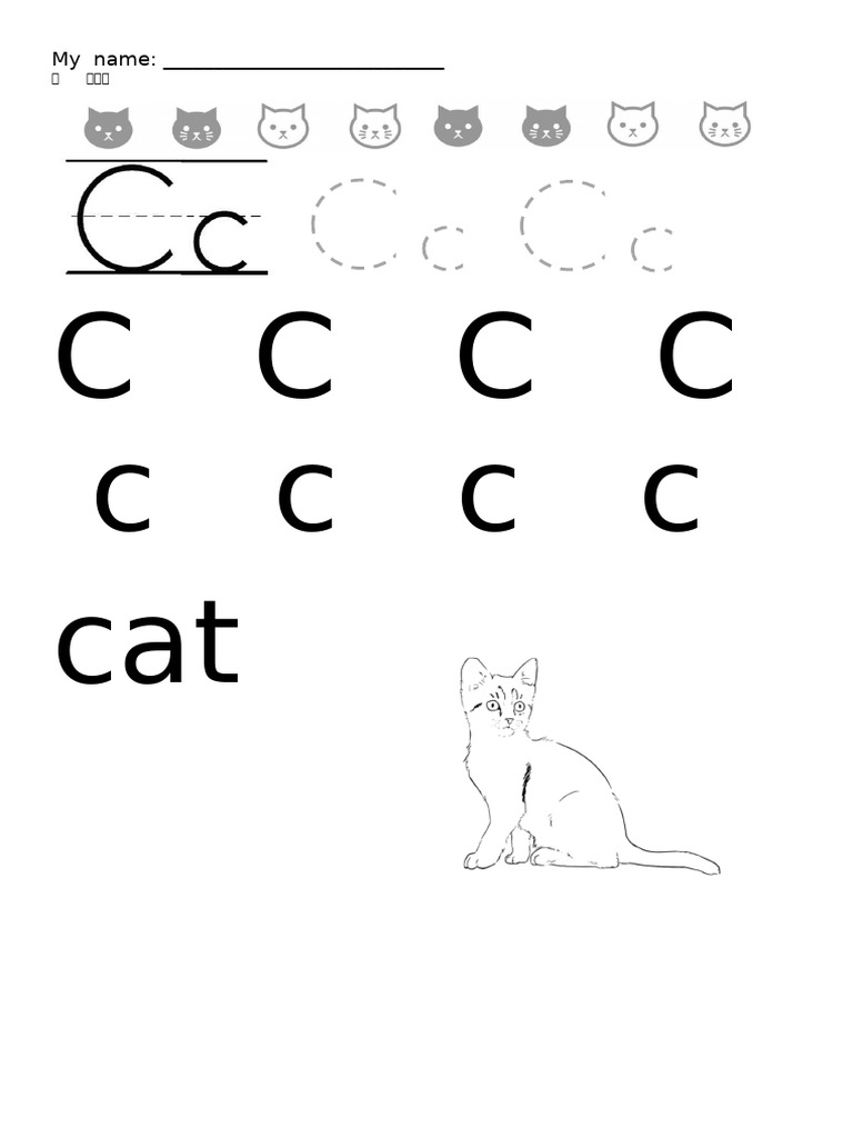 C Writing Practice | PDF