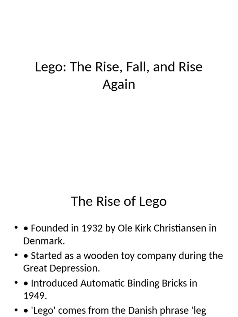 Lego_Rise_Fall_Rise_Again | PDF