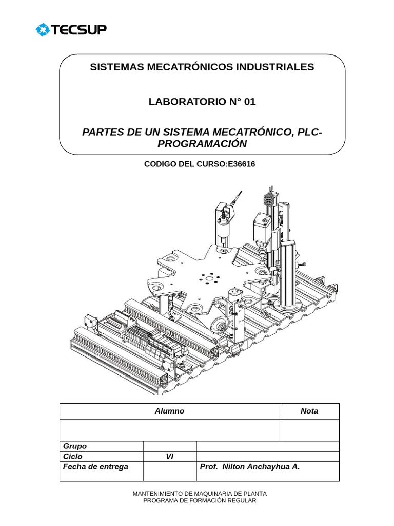 Laboratorio1 Caratula | PDF