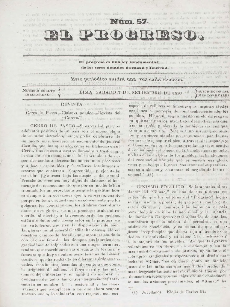 El Progreso N° 57 | PDF