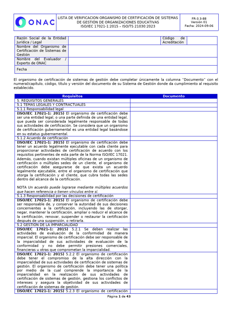 FR-3.3-88-V01-Lista-de-Verificacion-ISO-IEC-17021-1-ISO-TS-21030_OP ...