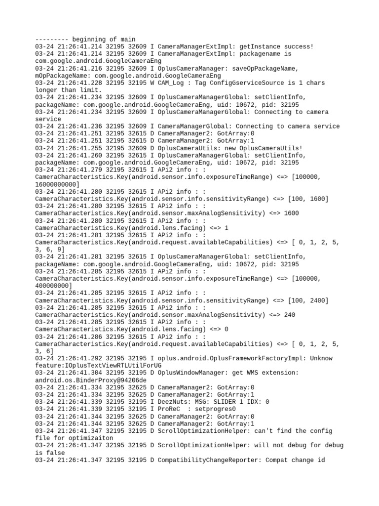 Log Cat 1742822801115 | PDF | Operating System Families | Computer Architecture