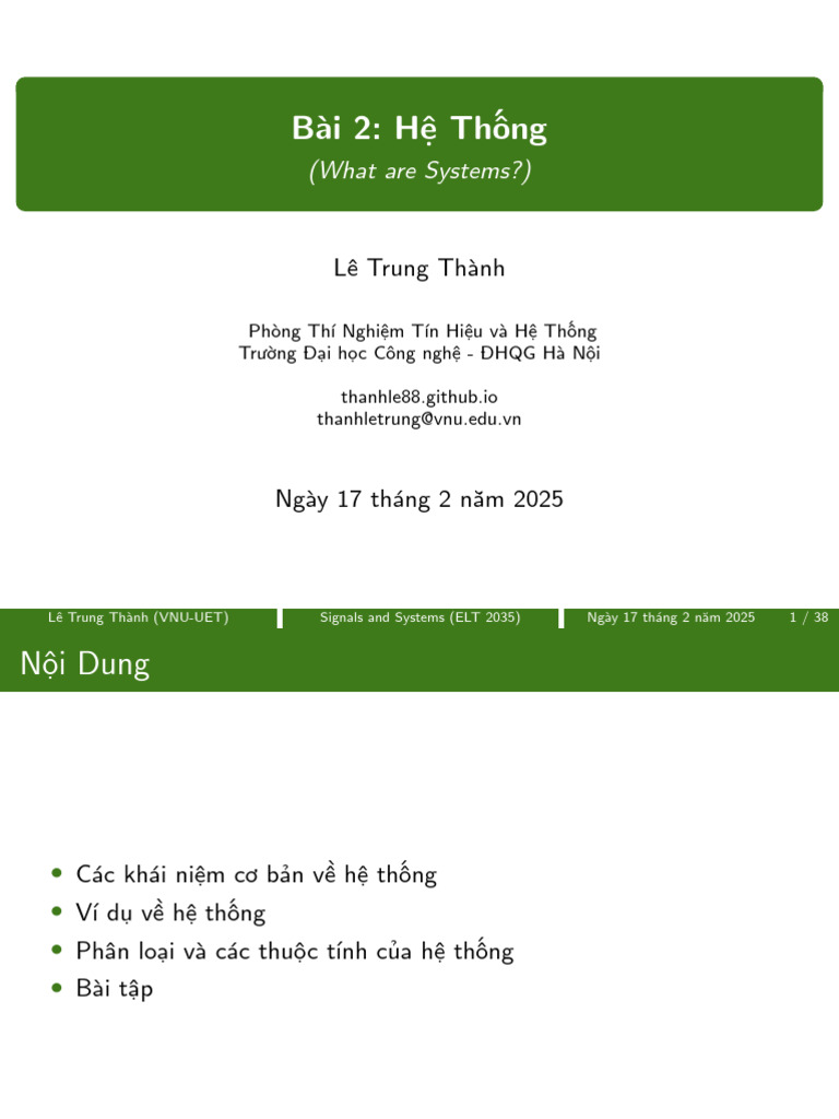 Chapter 2 Systems | PDF