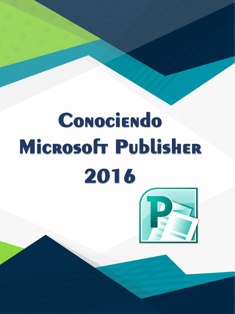 Publisher 2016 | PDF | Microsoft | Ventana (informática)
