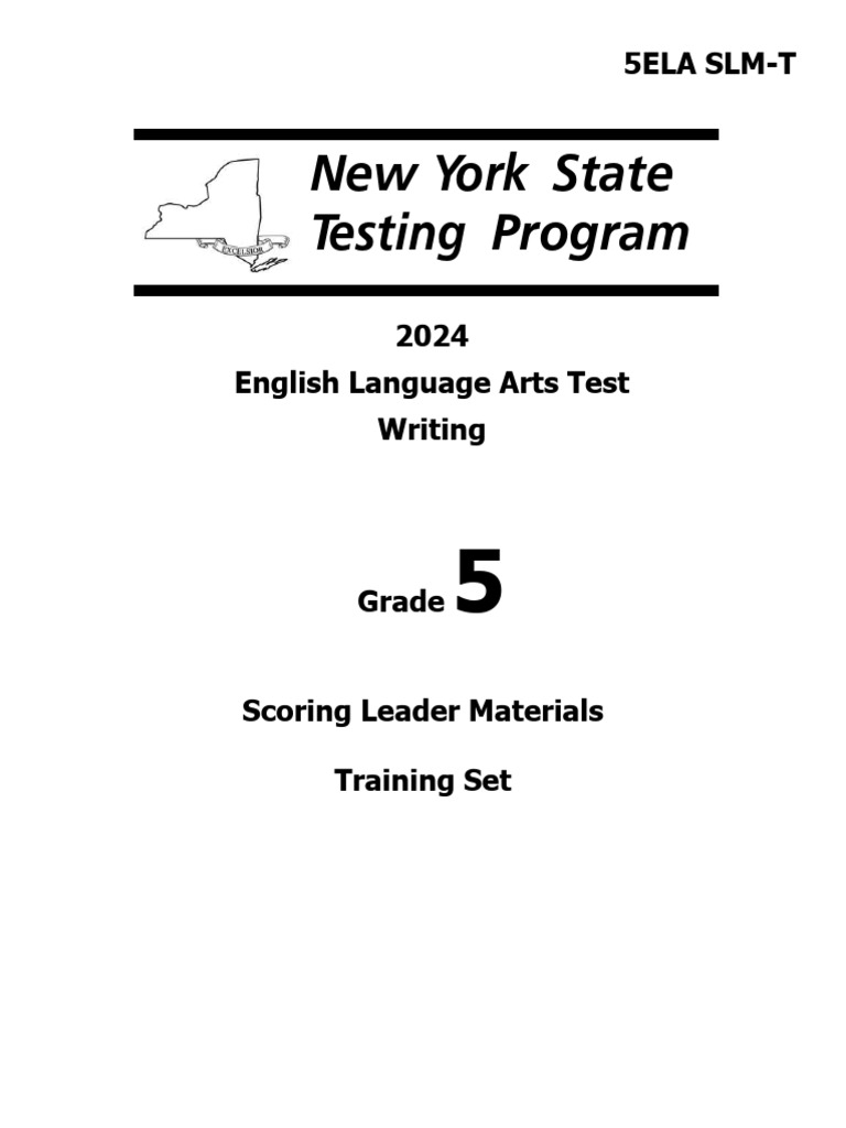2024 Grade 5 ELA Writing Test Guide | PDF | Bees