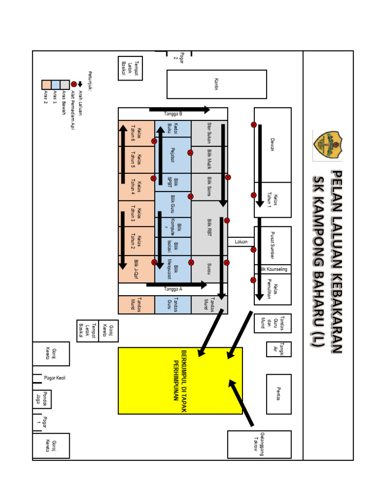 PELAN KEBAKARAN SKKB 2022 | PDF