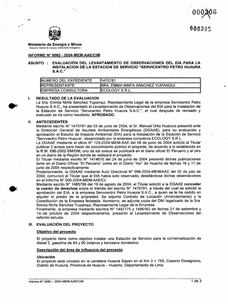 RD Eia 2004 | PDF | Evaluación de impacto ambiental