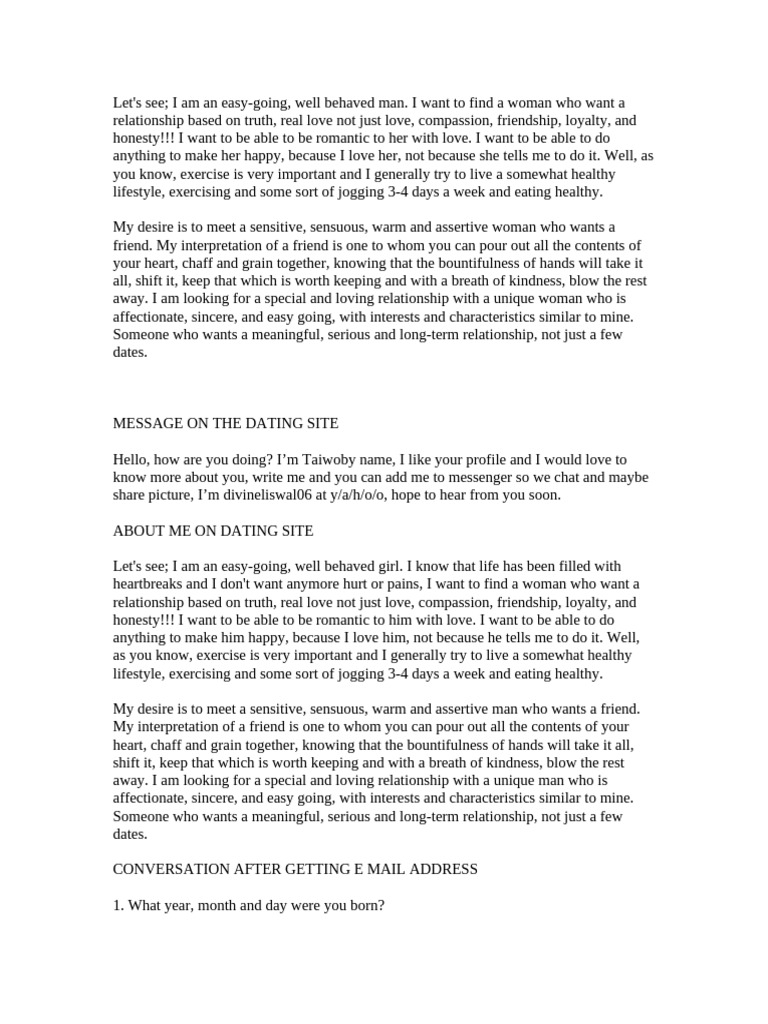 Full Form Fornat-1-1 | PDF | Dream | Love