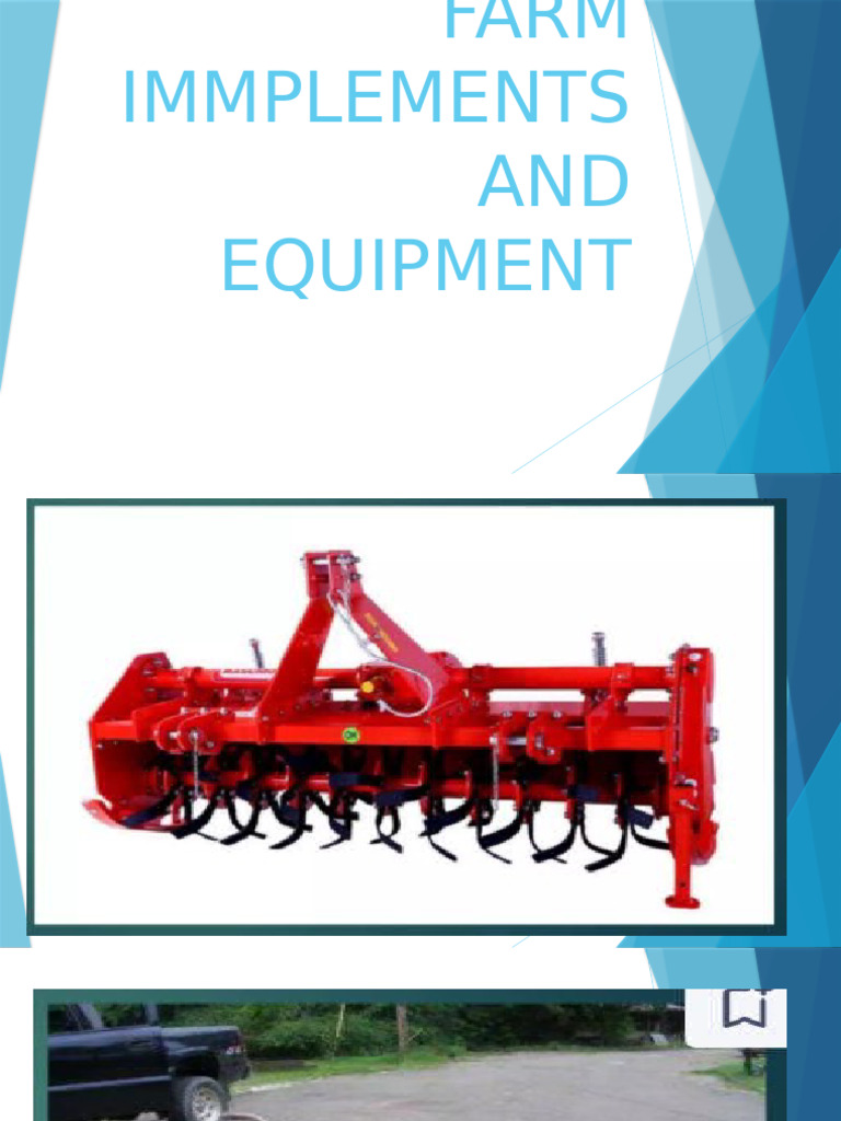 Implements and Equipment | PDF