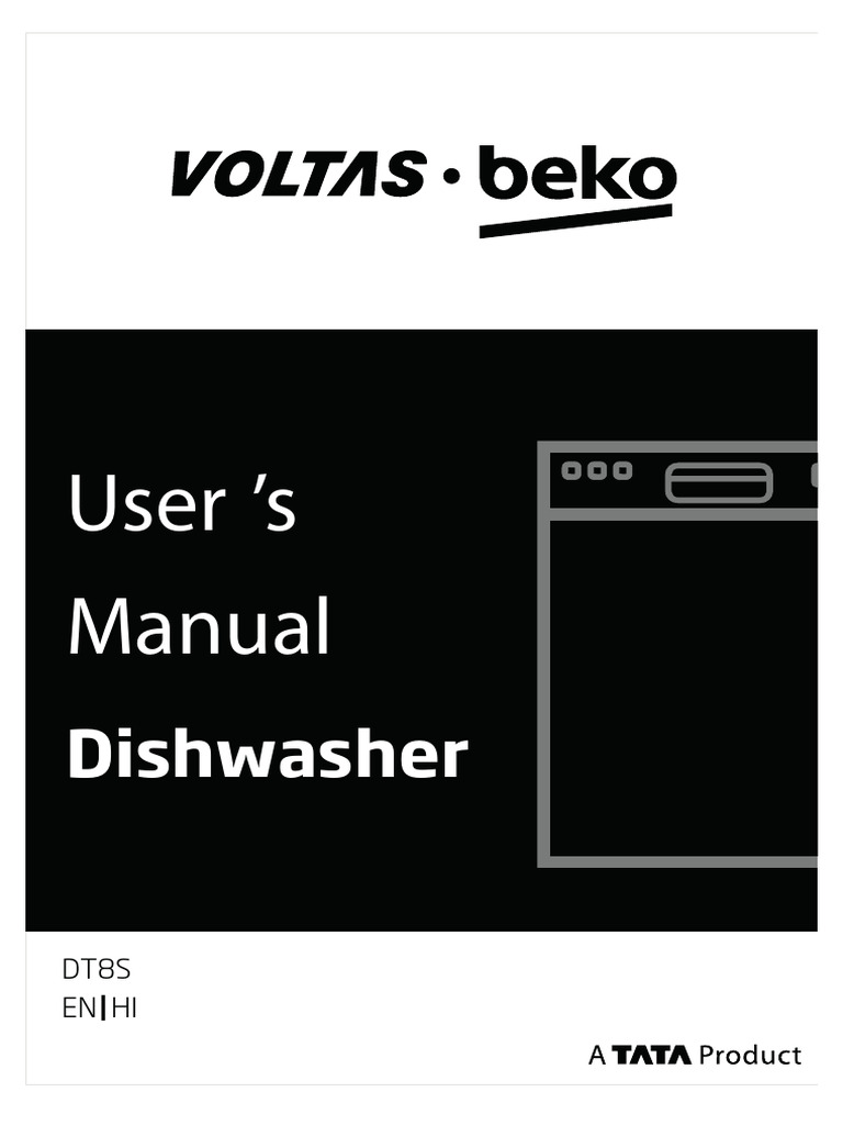 DT8S Dishwasher Catalogue VOLTAS | PDF | Dishwasher | Tableware