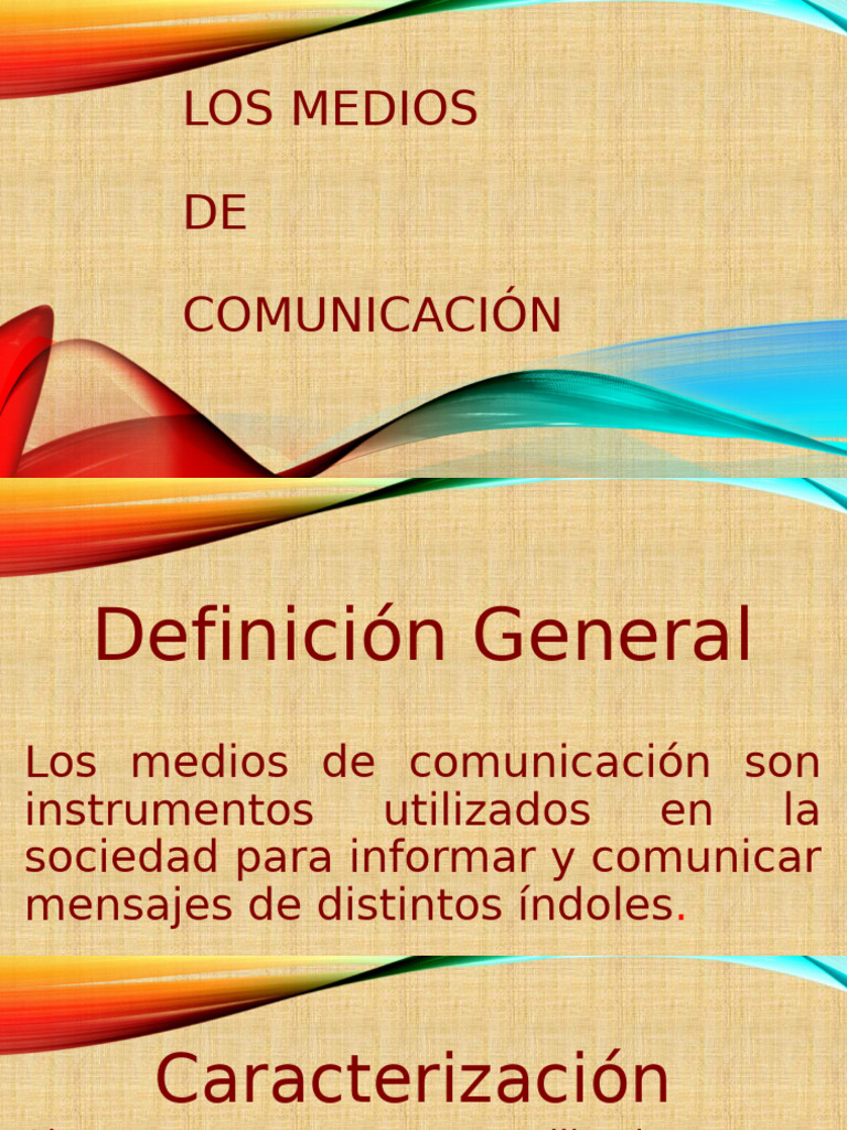 Los Medios de Comunicacion | PDF | Verdad | Medios de comunicación)