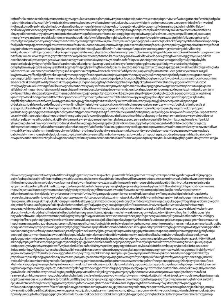 Random Text String Analysis | PDF