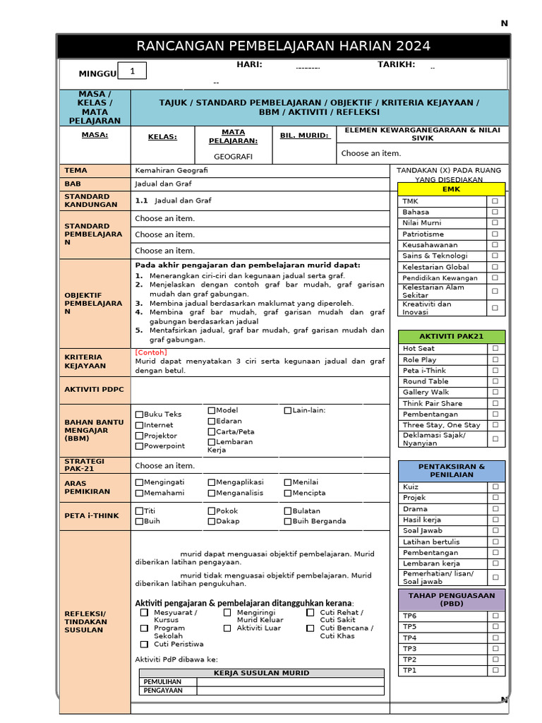 e-RPH GEOGRAFI Ting 3_BAB 1 | PDF