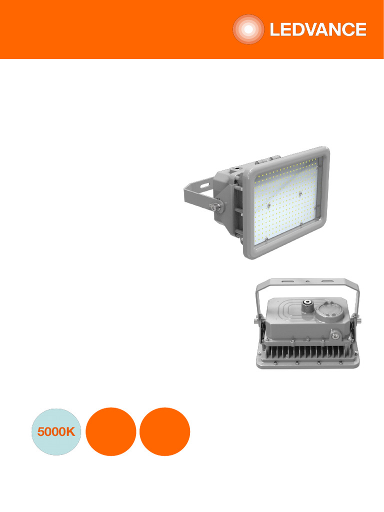 Ledvance® Explosion Proff Light | PDF | Electricidad | Ingenieria Eléctrica