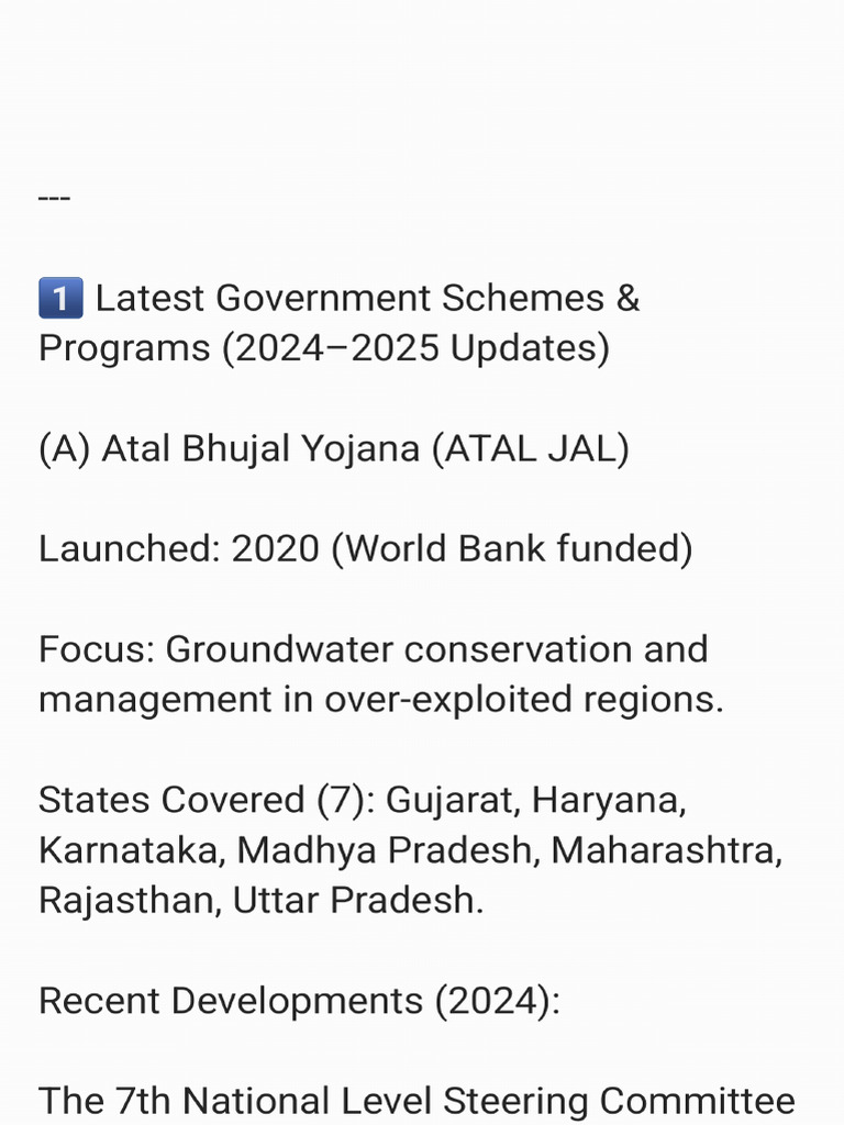 Water Schemes | PDF