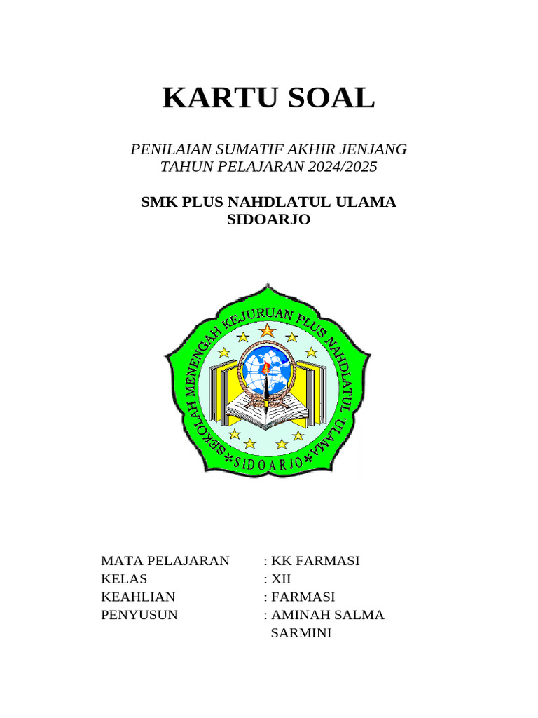 Caver Kartu Soal | PDF