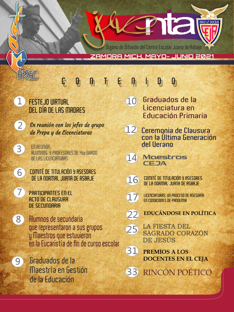 Juventa Mayo Junio 2021 Comprimido 1 | PDF | Cristo (título)