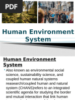 Human Environment System Diss | PDF | Natural Environment | Human