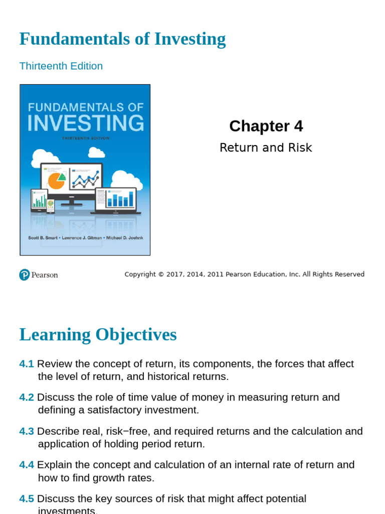 LN01 Smart3075419 13 FI C04 Edited | PDF | Financial Risk | Investing