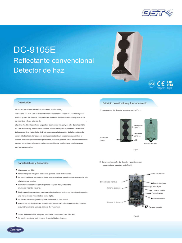 Detector de Haz Reflectante Convencional: Principio de Estructura y ...