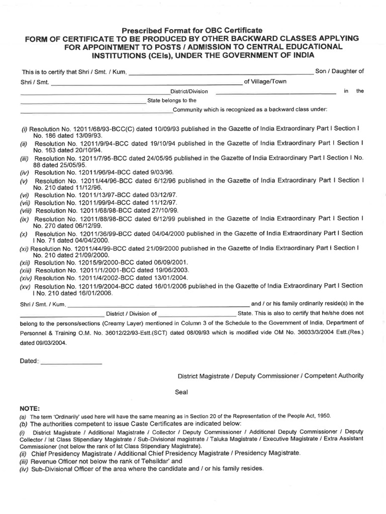 Annexure A1 and 2 | PDF | Politics Of India | Government