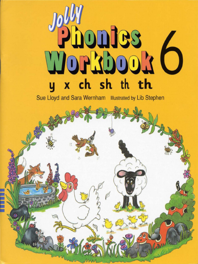 Jolly Phonics Workbook 6 | PDF | Phonics | Writing