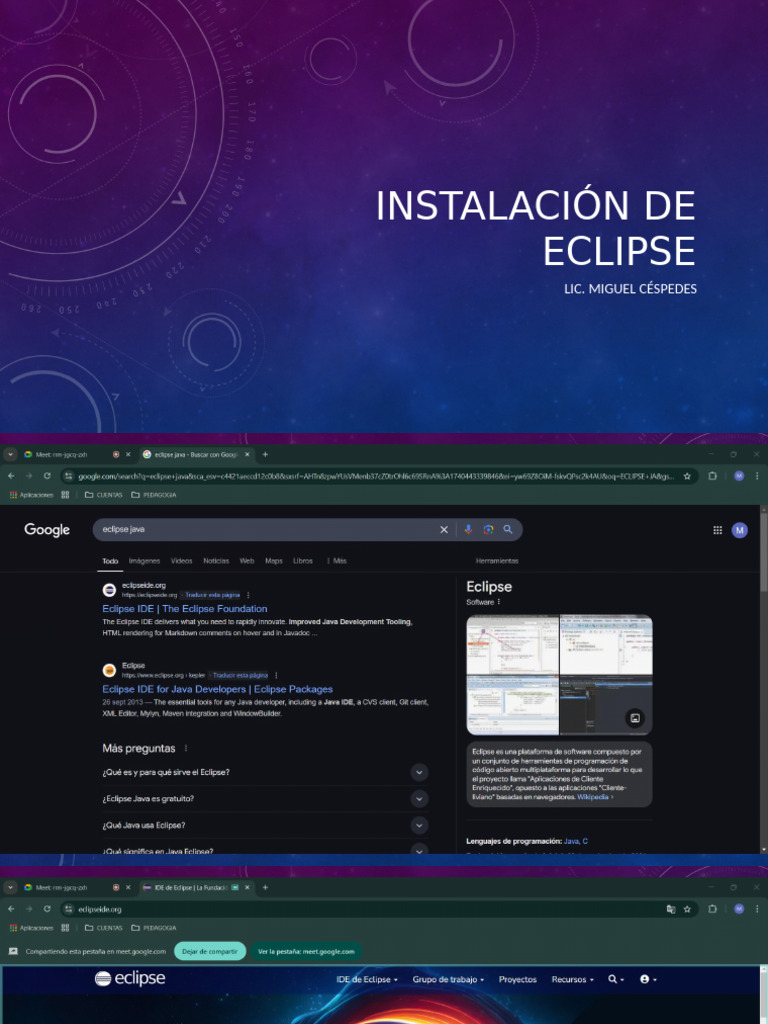 Instalación de Eclipse | PDF